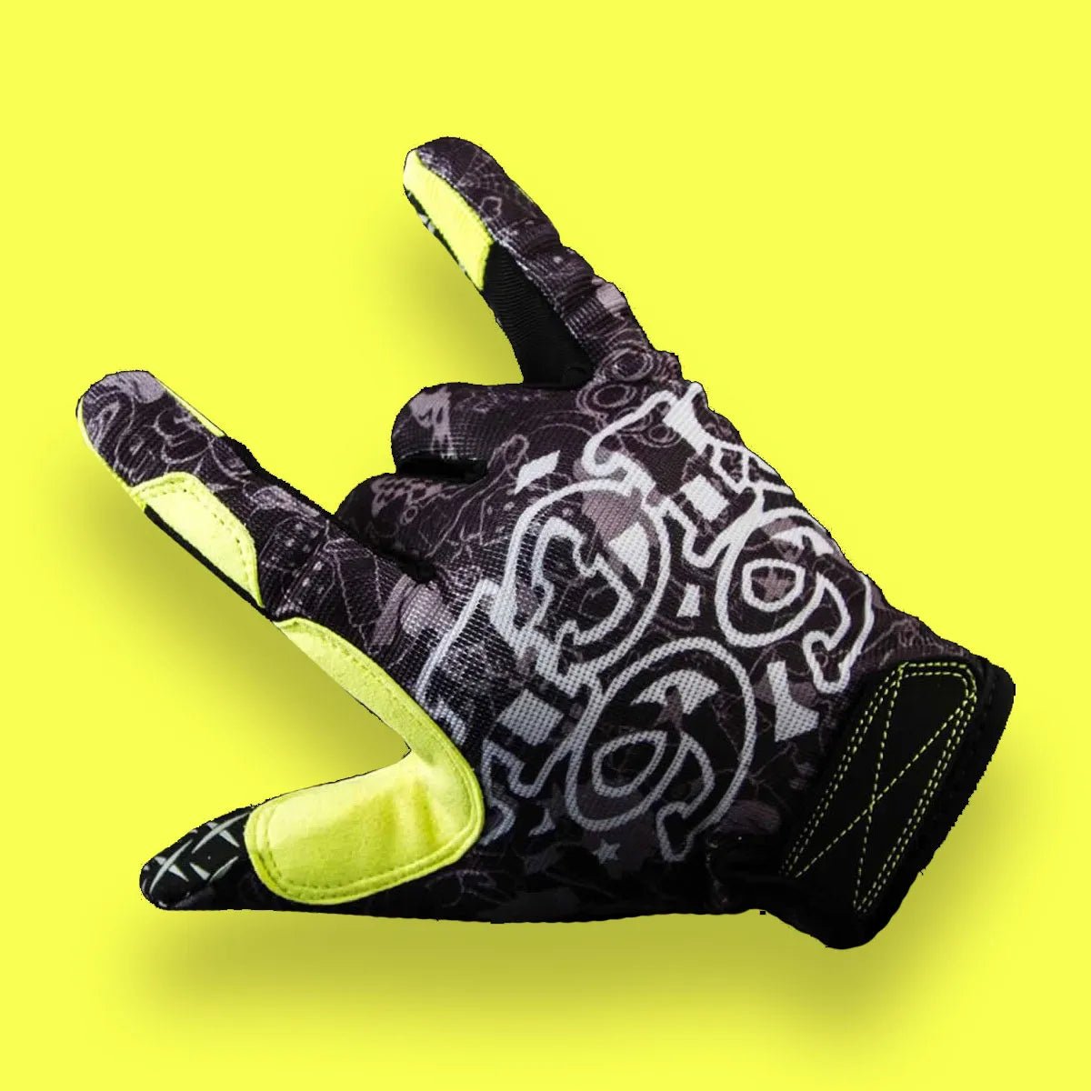 66sick Sicky Fingers Handschuhe – Yellow – MTB Classic Parts