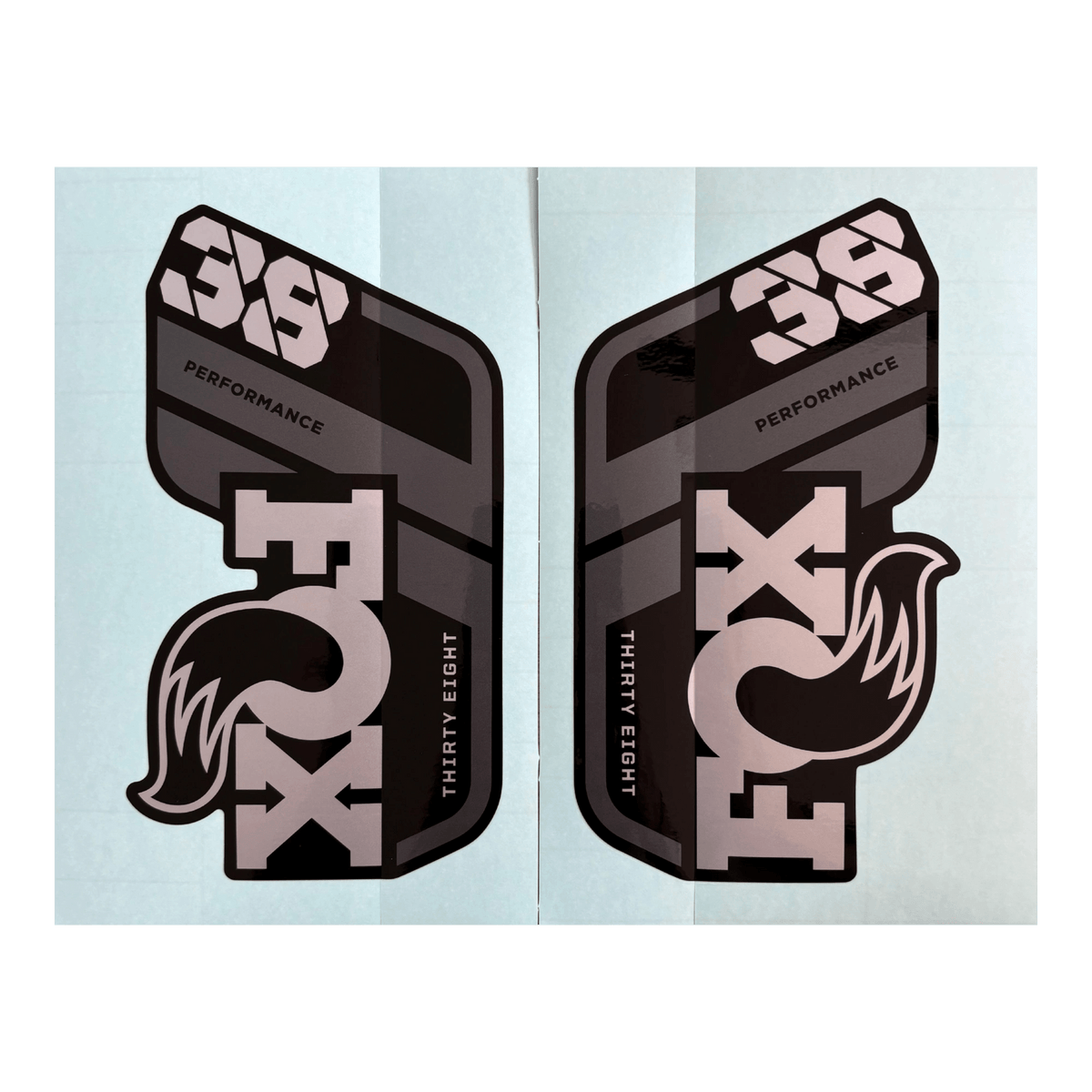 2021 FOX 38 Performance Decal | Gloss Black – MTB Classic Parts