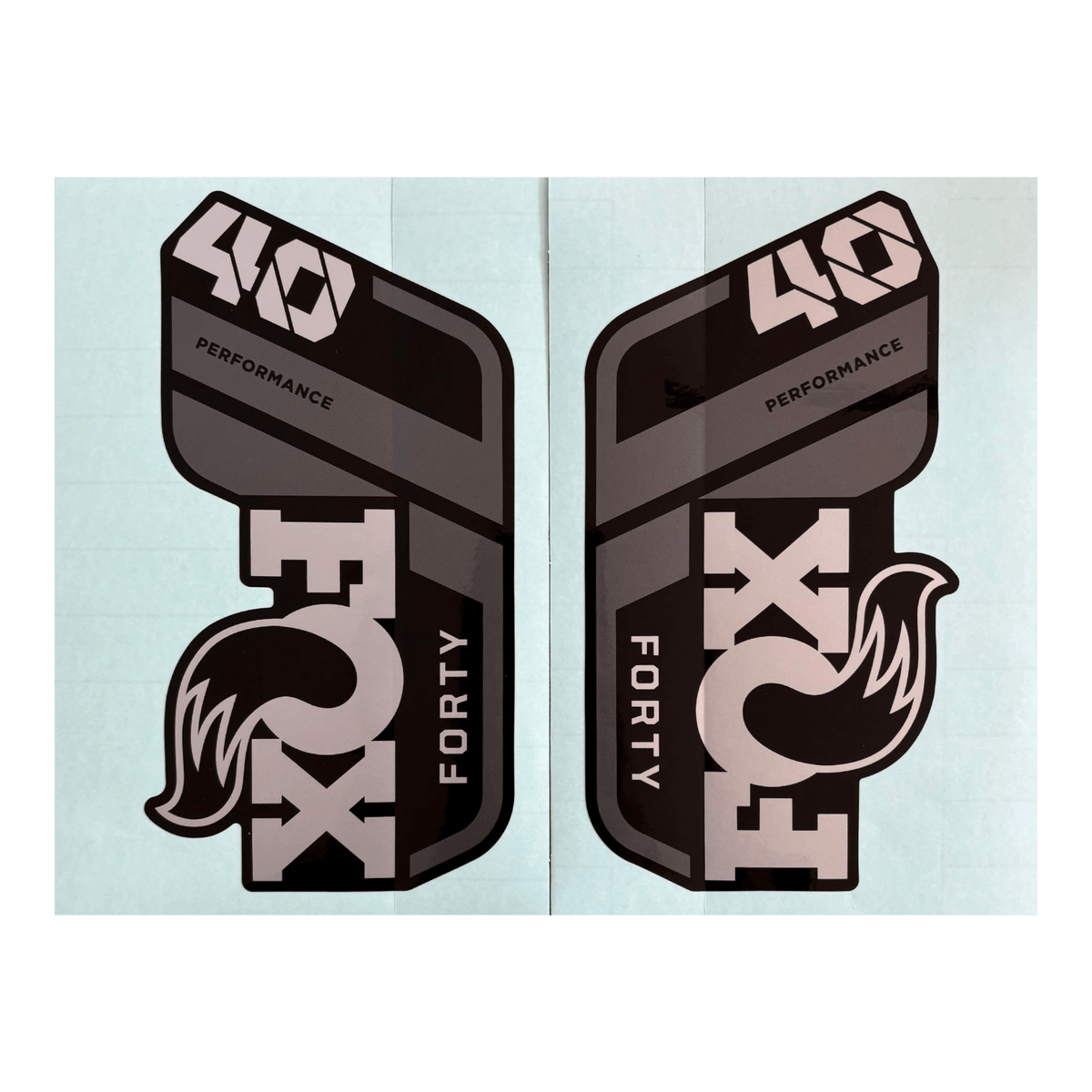 2021 FOX 40 Performance Decal | Gloss Black – MTB Classic Parts