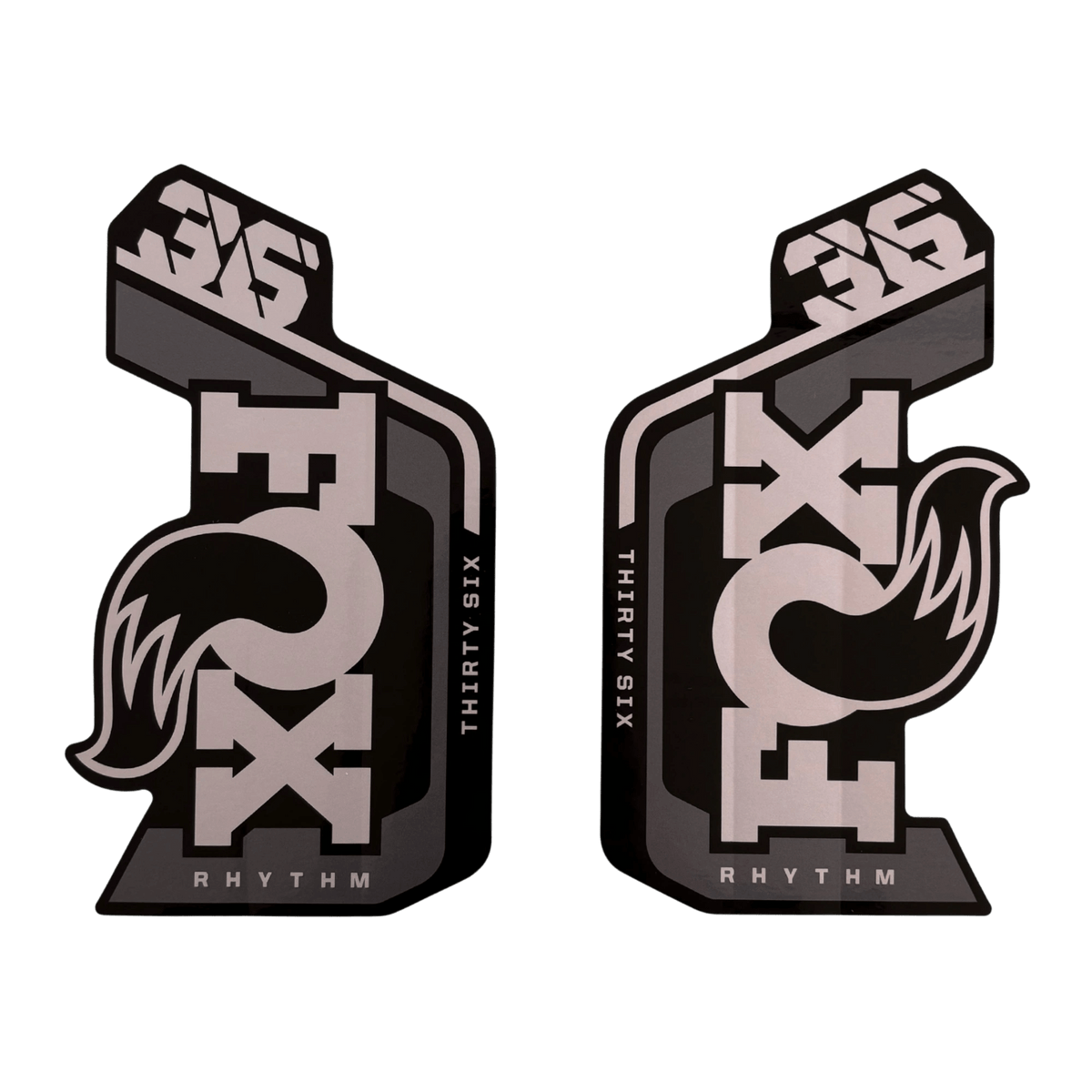 2024 FOX 36 Rhythm Decal | Gloss Black – MTB Classic Parts